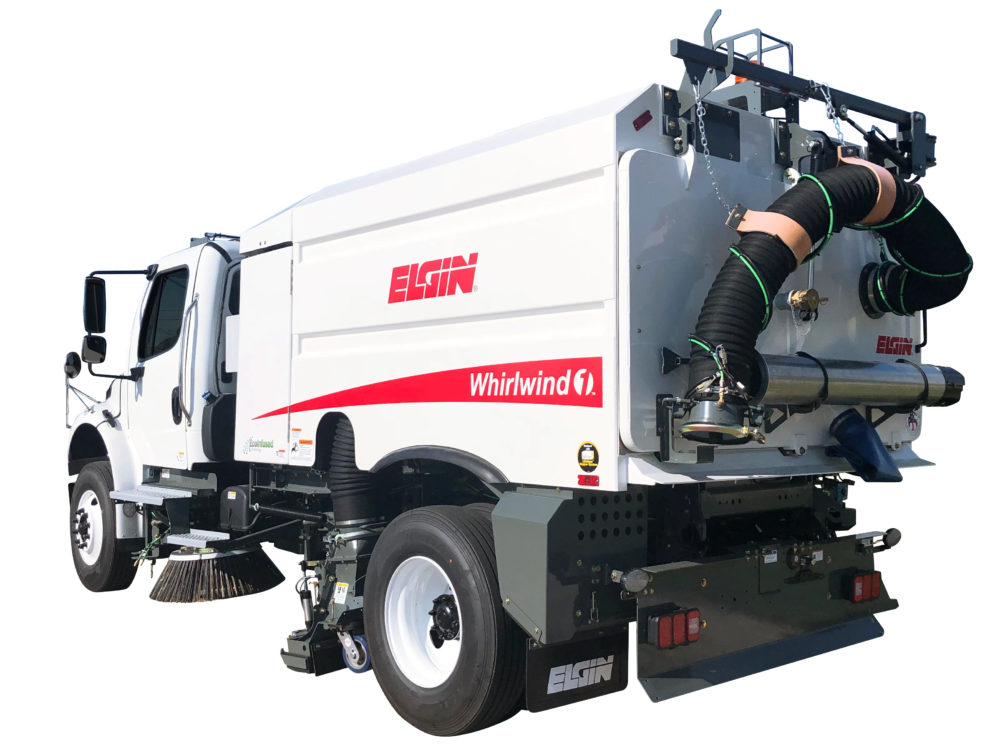 Elgin Sweeper Company Whirlwind1® Vacuum Sweeper - Municipal Equipment ...