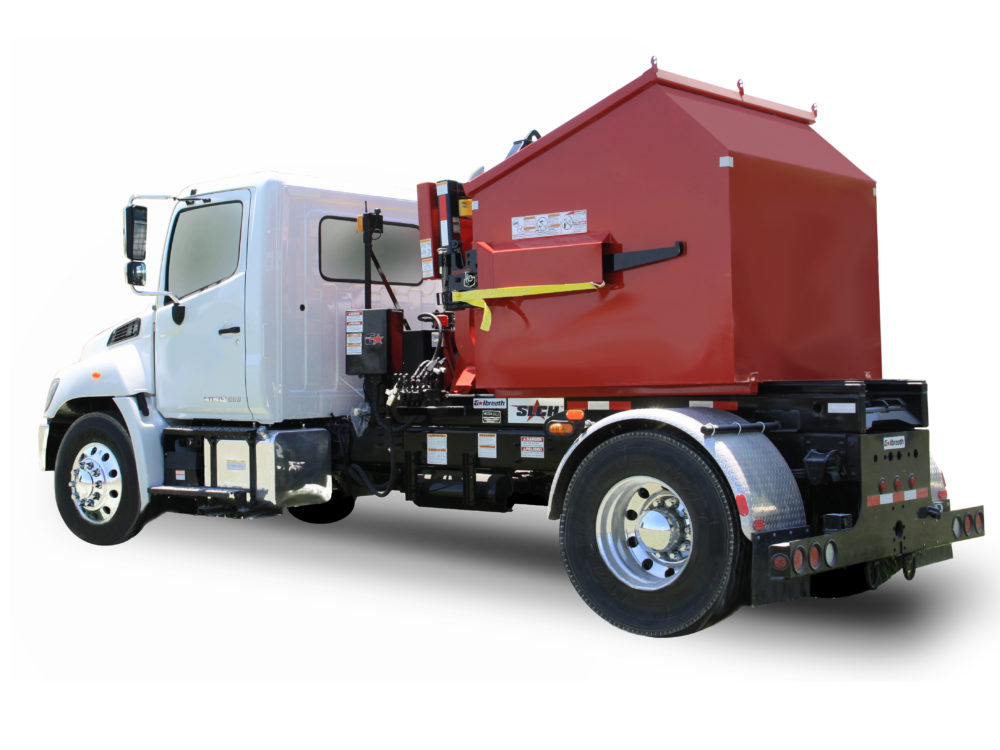 Galbreath Loaded Container Handler (SLCH) - Municipal Equipment, Inc.