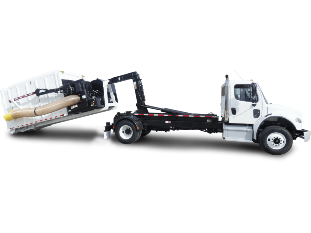 Pac-Mac® Hook Lift Mounted Leaf Collector - Municipal Equipment, Inc.