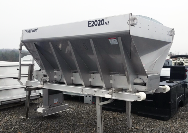 Hi-Way E2020A2 Dual Auger Heavy-Duty Spreader - Municipal Equipment, Inc.