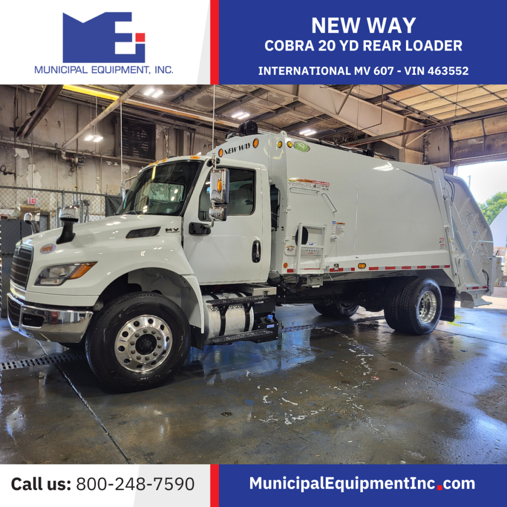 New Way 20 yd Cobra International MV607 - VIN 463552 - Municipal ...